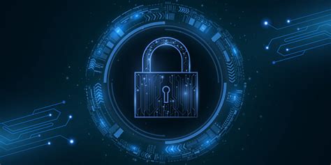 Hud 요소와 보안 잠금 및 공상 과학 사용자 인터페이스 컴퓨터 시스템 데이터의 암호 보호 빛나는 파란색 마더 보드 회로 벡터 그림입니다 자물쇠에 대한 스톡 벡터 아트 및