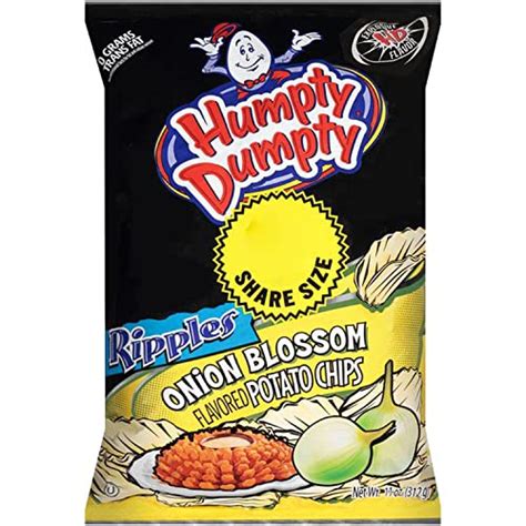 Amazon Com Humpty Dumpty Potato Chips Share Size 11oz Onion Blossom