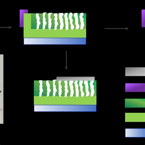 Sample Preparation Schematic A Highly Doped Gan Layer Was