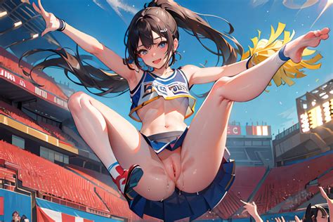 Rule 34 1girls Ai Generated And Black Hair Cheerleader Cheerleader