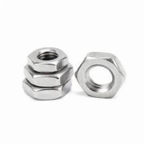 Mild Steel Hexagon Thin Nuts At Rs 60 Kilogram In Ludhiana Id 6170751262