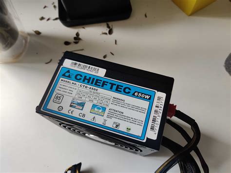 Модульный блок питания Chieftec CTG-650C 650 ват Бп живлення для пк: 1 ...