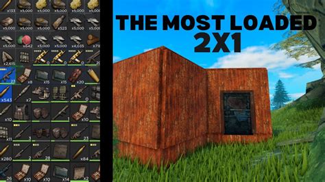 The Most Loaded 2x1 Roblox Rust Youtube