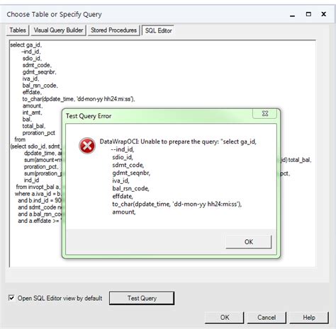 solved sql editor error alteryx community