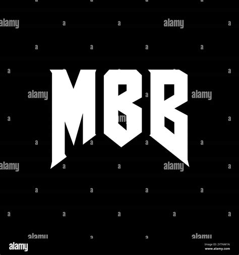 Mbb Letter Logo Design For Technology Company Mbb Logo Design Black And White Color Combination