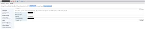 VMware NSX SSL VPN Setup VAutomation