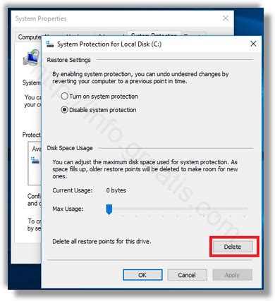 How To Delete A System Restore Point In Windows Windows Tips Tricks Hacks And Tweaks