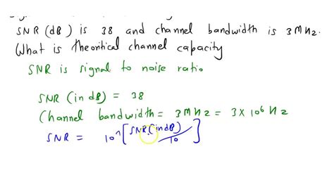 SOLVED Suppose A Voice Grade Channel Has A 3000 Hz Bandwidth A