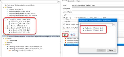 adding group columns to a key in the dictionary clarion 11 13401