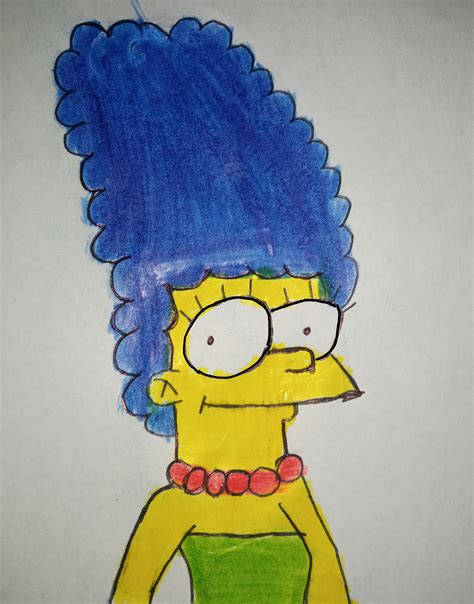 Heres A Drawing I Made Of Marge Simpson What Do You Think R