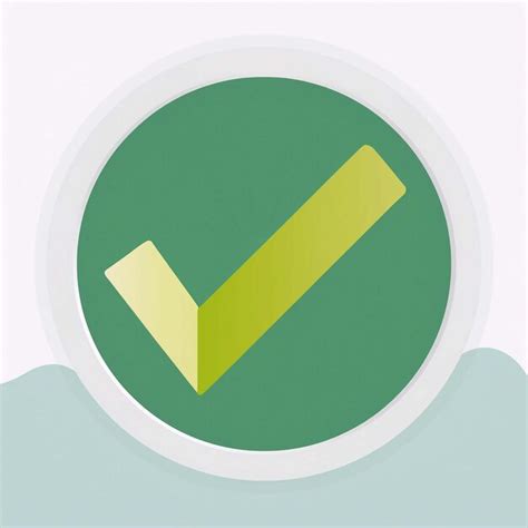 A Green And White Clock With A Green Square That Says No Ticks Premium Ai Generated Vector