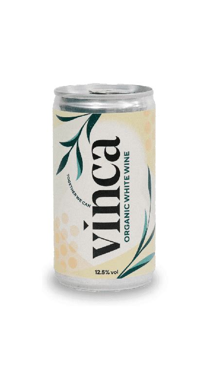 Vinca Organic White Can Vintage Roots Organic Wine Biodynamic Wines