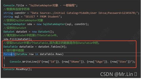 Adonetsqldataadaptersqldataadapter的作用 Csdn博客