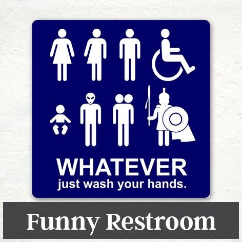 Funny Work Signs Restroom Funny Office Sign Custom Signs