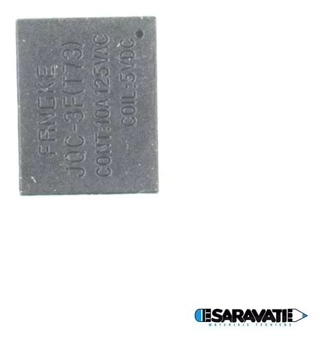 5 unidades relé 5v 1 pólo 2 posições 5 terminais 125v 10a mercadolivre