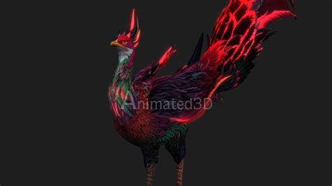 Phoenix A3 Animated 3d Model By Animated3d