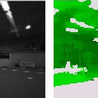 Plain Image Left And The Corresponding Disparity Map Right In The Download Scientific