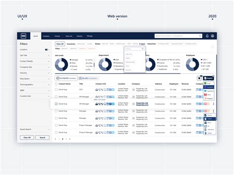 Data Management Uiux By Kristina Shevchenko On Dribbble