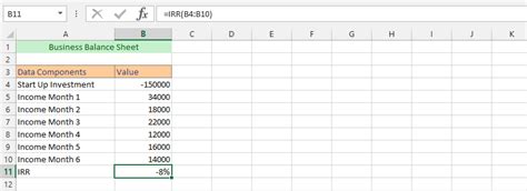 How To Calculate Irr In Excel Best Excel Tutorial