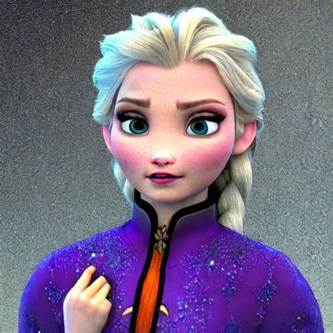 Stabilityai Stable Diffusion Buzz Cut Elsa Frozen