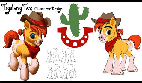 Mlp Tagalong Tex Character Design By Wreckham On Deviantart