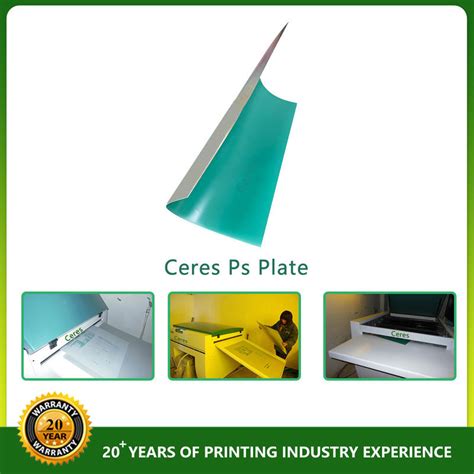 Ceres Aluminum Offset Printing Plates Ps Ctcp Positive Photosensitive