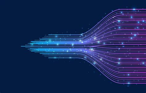 Premium Vector Technology Background Big Data Visualization Concept