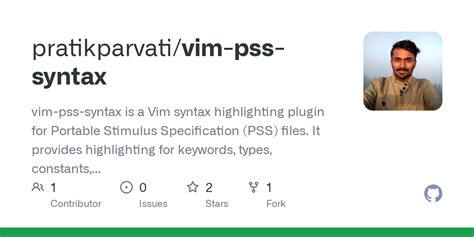GitHub Pratikparvati Vim Pss Syntax Vim Pss Syntax Is A Vim Syntax Highlighting Plugin For