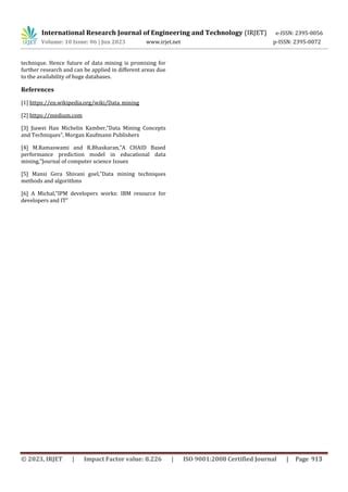 Classification And Prediction Based Data Mining Algorithm In Weka Tool PDF Artificial