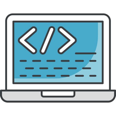 Coding Generic Blue Icon