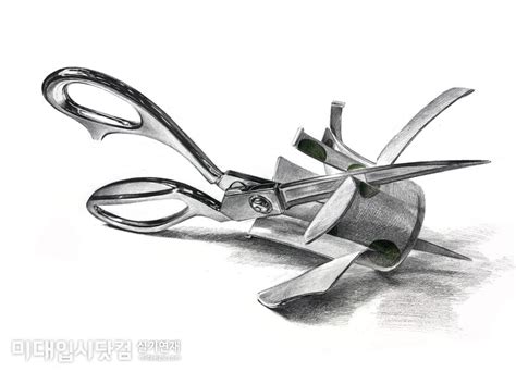 기초소양 고2기소반 4월 평소작 가위와 패턴 종이컵을 이용한 화면 연출과 표현 분당 네오캣 미술학원 작품갤러리 실기연재