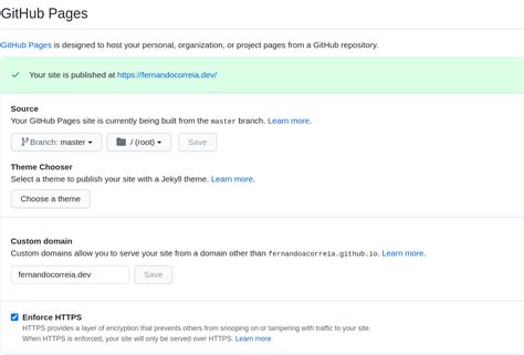 Custom Domain With Github Pages Fernando Correias Blog