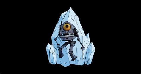 Frozen Robot Robot Sticker Teepublic