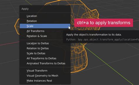 How And Why Do We Apply Scale In Blender