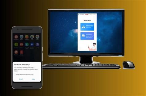 Usb Connection Made Easy Mirror Android Screen On Pc Via Usb