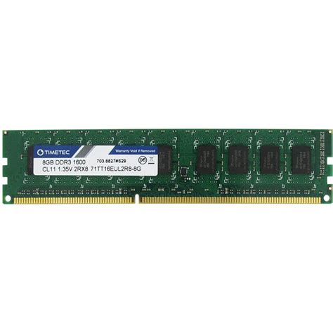 Timetecddr3 サーバー用メモリunbuffered Ecc 1600mhz Pc3 12800 1600mhz 8gb S B09fbzyqqr 20240812