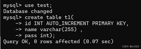 在mysql中创建数据库，数据表，数据列，插入数据mysql怎么添加数据库test中 Csdn博客