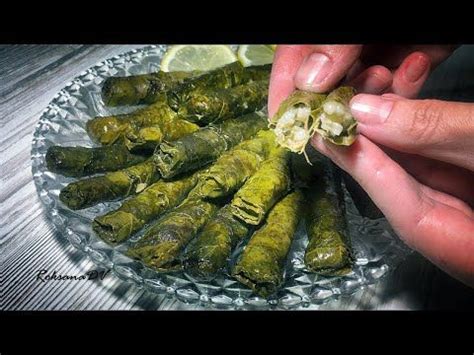 Долма из виноградных листьев по-восточному! - YouTube | Stuffed grape ...