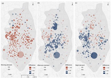 Reference Scenario Demand Covered By Each Parking Space And