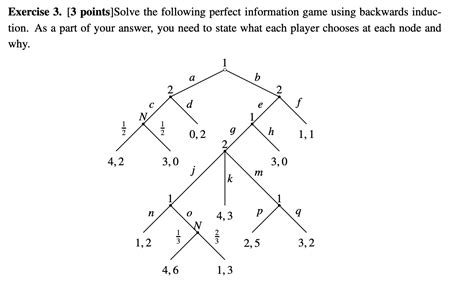Solved Exercise 3 3 Points Solve The Following Perfect
