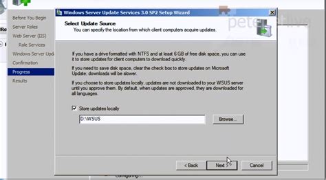 Windows Server Update Services WSUS Install And Configure R