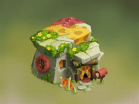 Isometric Buildings For Game Behance
