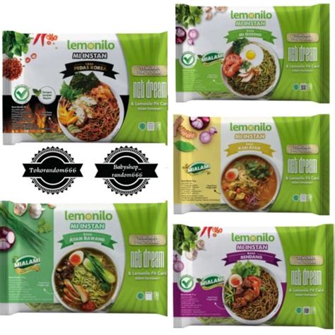 Jual Mie Lemonilo 5 Macam Varian Rasa Shopee Indonesia