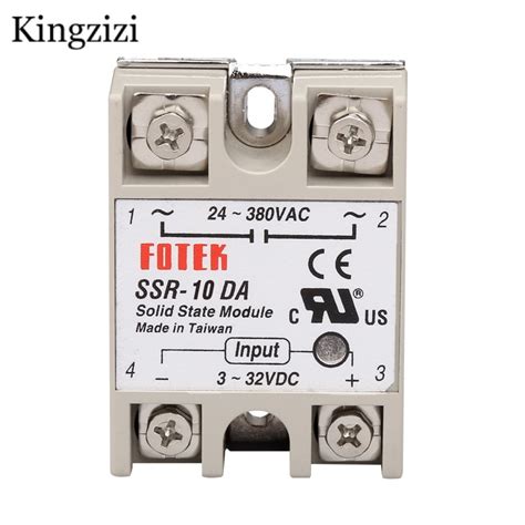 Solid State Relay Ssr 10da 25da 40da 50da 60da 100da Radiator 3 32v Dc To 24 380v Ac Ssr 40da