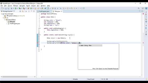 java tutorial 06 class in java object in java youtube