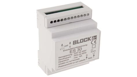 Es 30 Block Power Conditioner 16a Din Rail Mount Rs