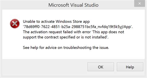 More Travel And Windows Store App Visual Studio Error This App Does