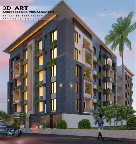 Freelance Architects 91 9760460043 Architecture Visualization