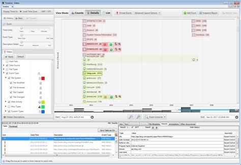 Autopsy User Documentation Timeline