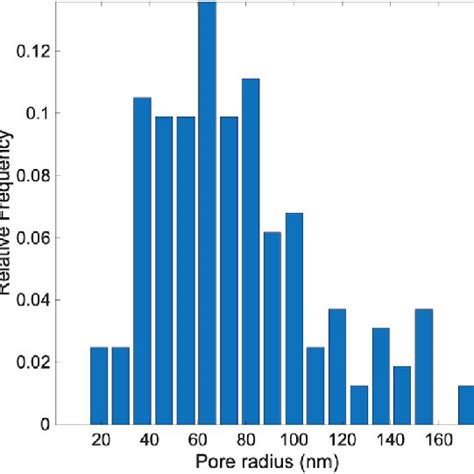 Pore Size Distribution Of The Heterogeneous Shale Matrix Geometry